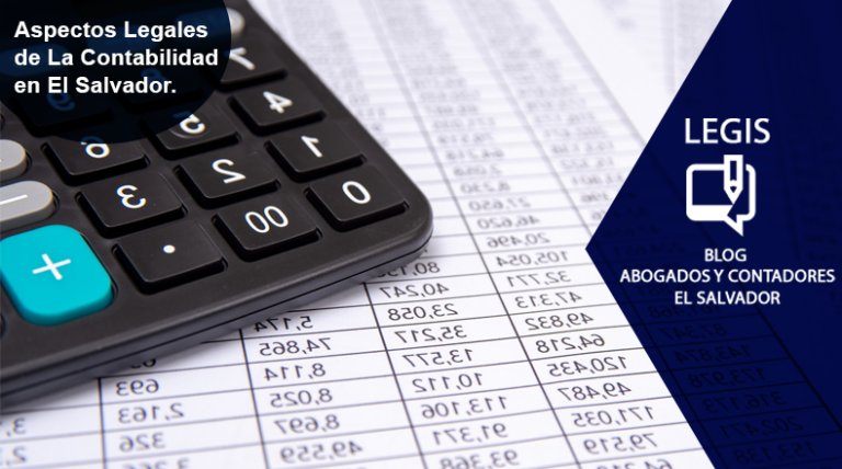 Aspectos Legales de La Contabilidad en El Salvador.